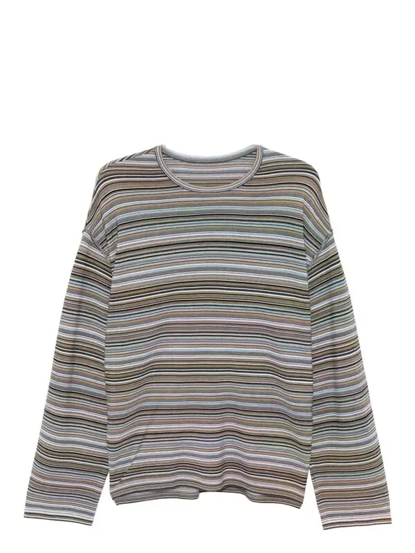 CROQUIS Striped Top - Brown