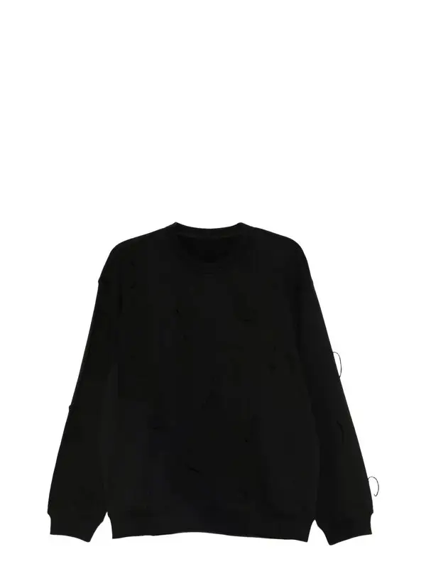 JNBY Cotton Crewneck Sweatshirt - Black
