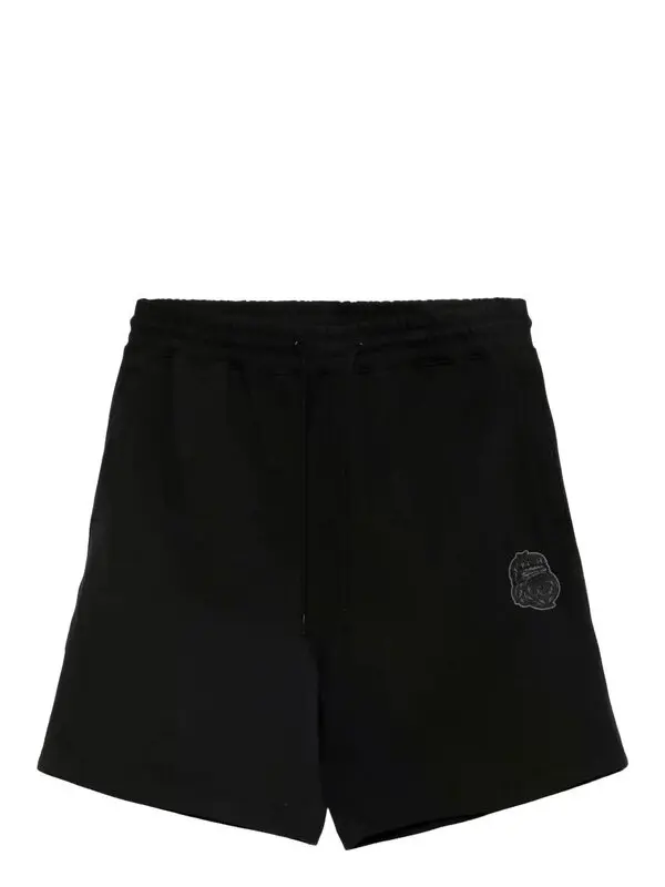FINGERCROXX Cotton Shorts - Black