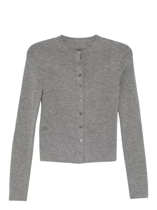 JNBY Slim-fit Cardigan - Grey