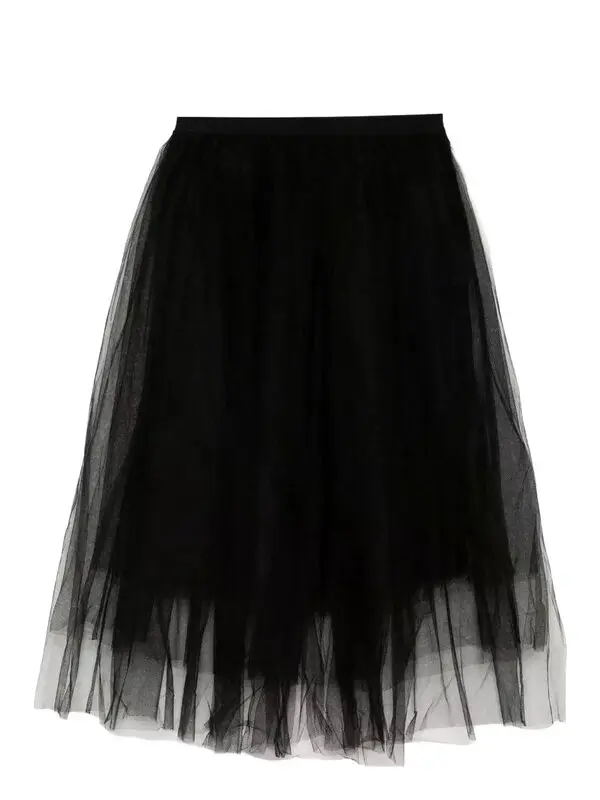 JNBY Double-layer Pleated Skirt - Black