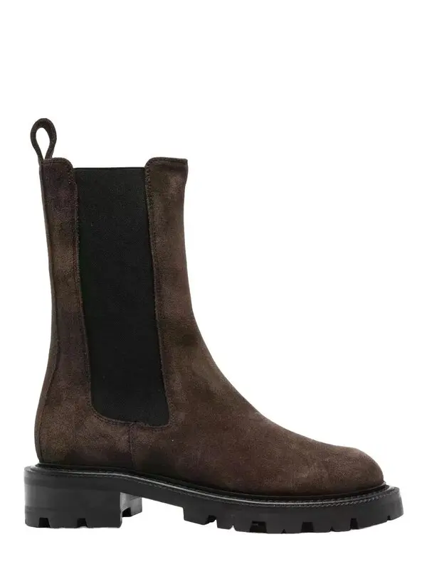 Paris Texas Suede Chelsea Boots - Brown
