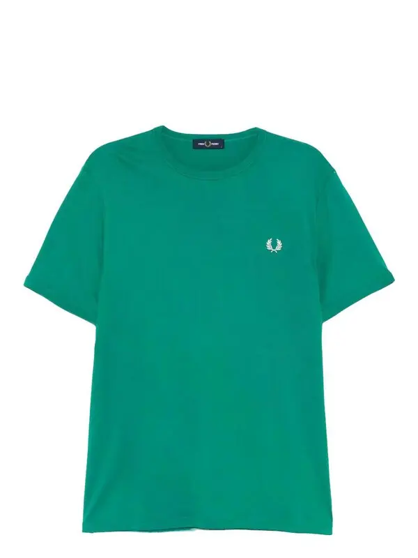 Fred Perry Ringer T-shirt - Green