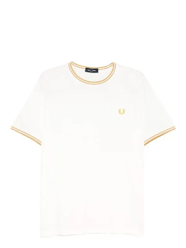 Fred Perry Twin T-shirt - White