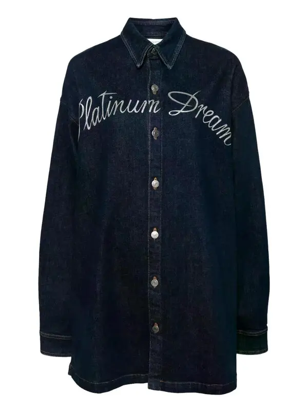 Stella McCartney X Sorayama Platinum Dream Denim Shirt - Blue