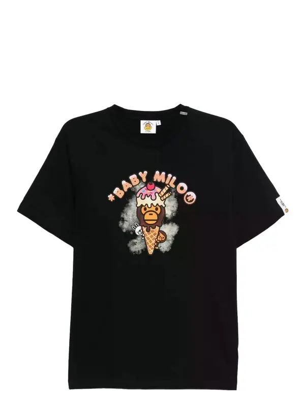 A BATHING APE Graphic-print T-shirt - Black