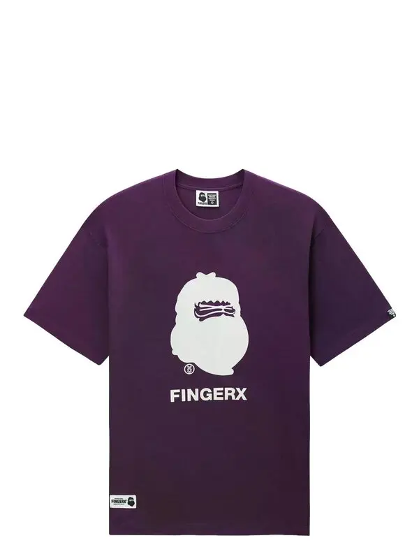 FINGERCROXX Graphic-print T-shirt - Purple