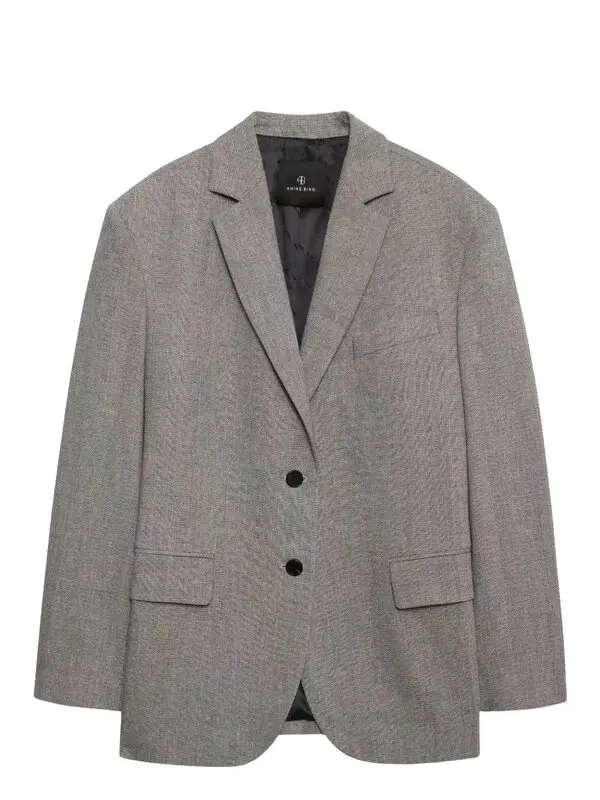 ANINE BING Quinn Blazer - Grey
