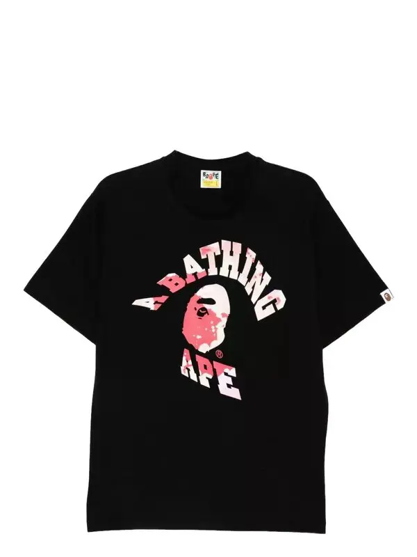 A BATHING APE Graphic-printed T-shirt - Black