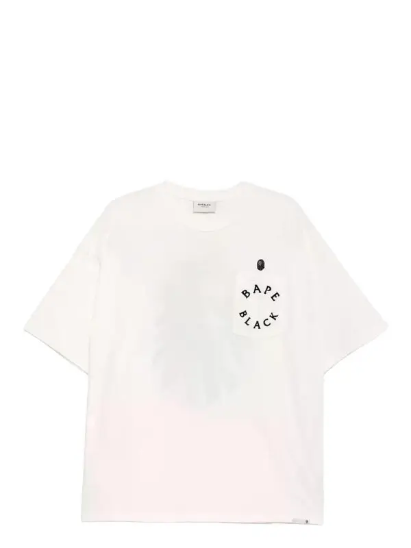 A BATHING APE Cotton T-shirt - White