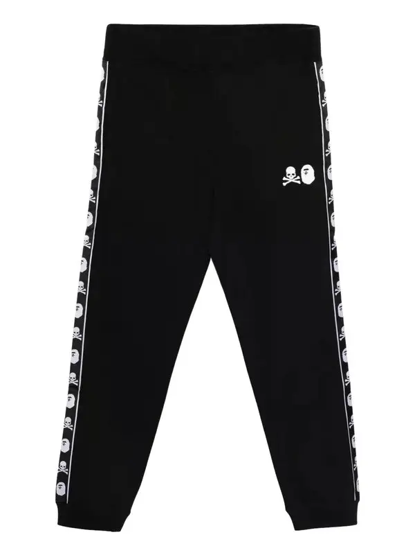 MASTERMIND WORLD Logo-print Trousers - Black