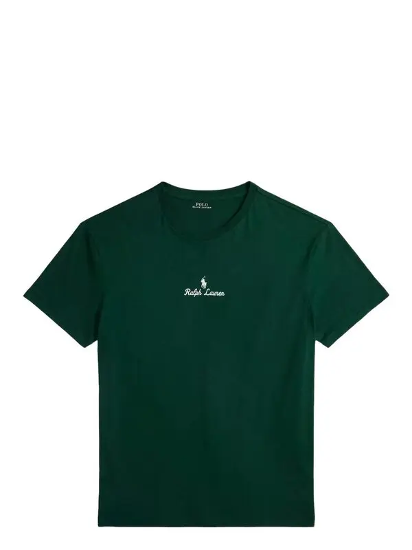 Polo Ralph Lauren Logo-embroidered Crew-neck T-shirt - Green