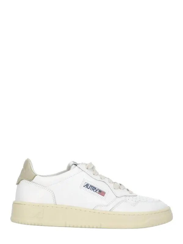 AUTRY Leather Sneakers - White