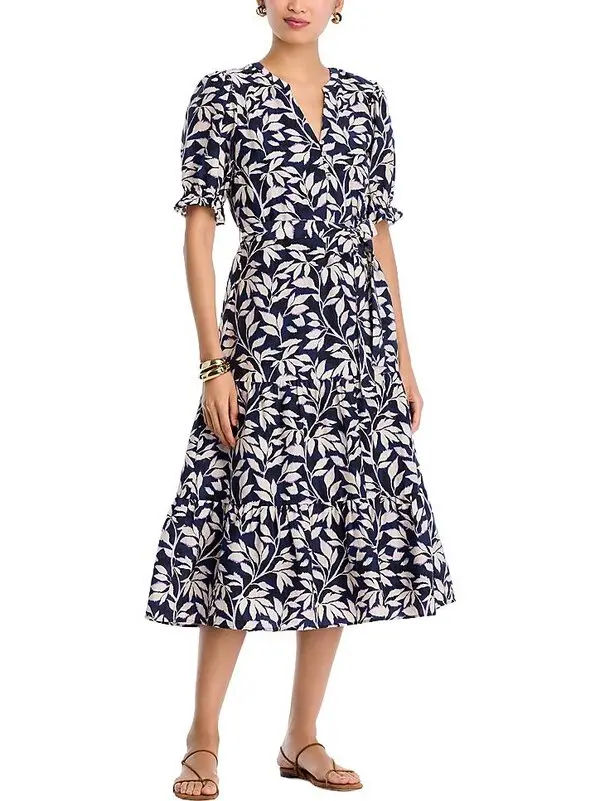 Rails Eliana Dress - Navy Vines
