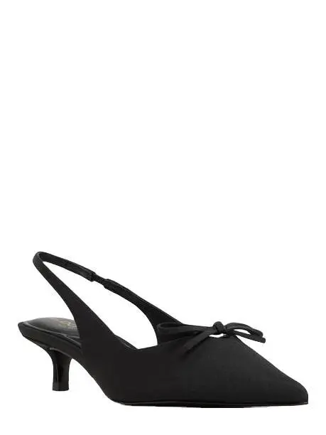 Aldo Azizza Slingback Kitten Heel Pumps - Black