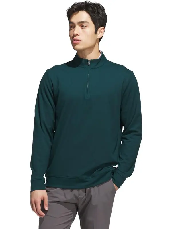 Adidas Classic Quarter-zip Top - Aurora Ivy