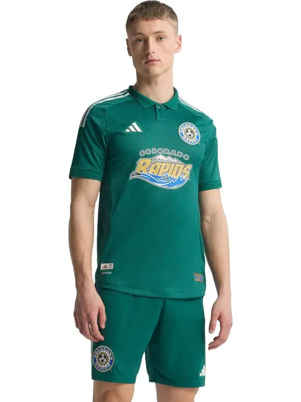 Adidas Colorado Rapids 2025 Archive Authentic Jersey - Noble Green