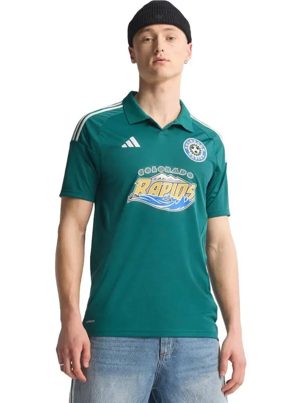 Adidas Colorado Rapids 2025 Archive Jersey - Noble Green