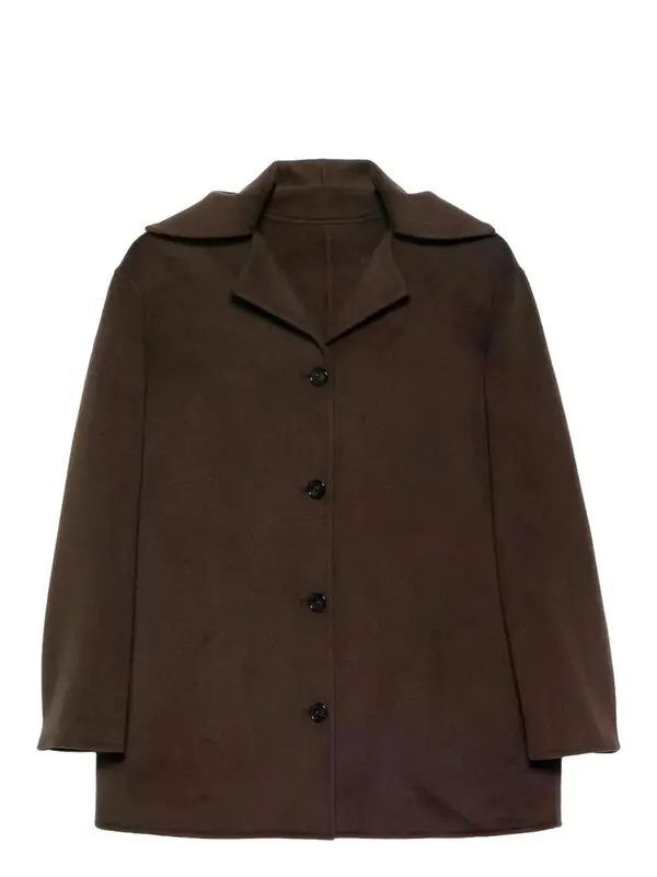 Alberta Ferretti Button-fastening Jacket - Brown