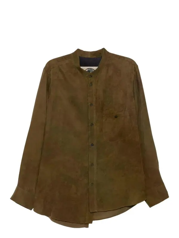 ZIGGY CHEN Silk Shirt - Green
