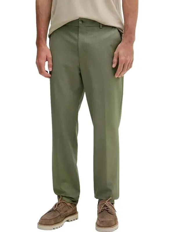 BOSS Trousers With Welt-pockets - Green