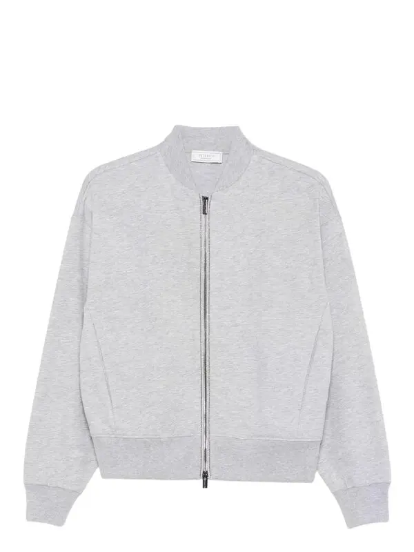 Peserico Zip-front Jacket - Grey