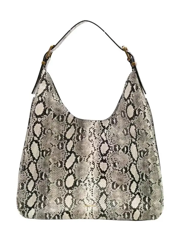 Michael Kors Nolita Snake Embossed Bag - Neutrals
