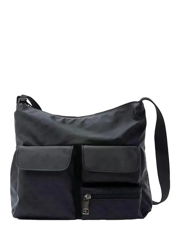 GHERARDINI Zip-up Crossbody Bag - Black