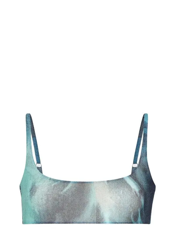 JEAN PAUL GAULTIER Mesh Bra - Blue