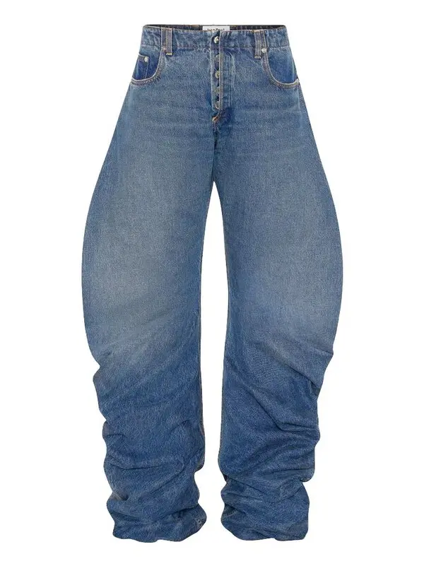 JEAN PAUL GAULTIER Oversized Barrel-leg Jeans - Blue