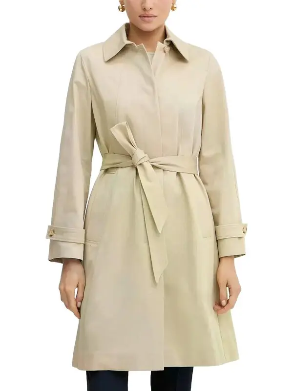 BOSS Belted Trench Coat - Neutrals