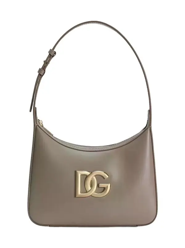 Dolce & Gabbana Leather Shoulder Bag - Neutrals