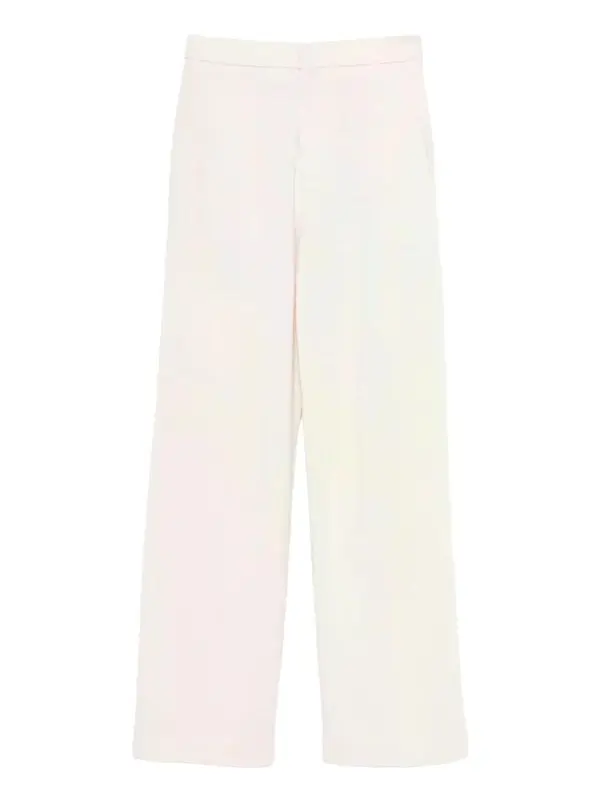FORTE_FORTE High-waisted Trousers - Pink