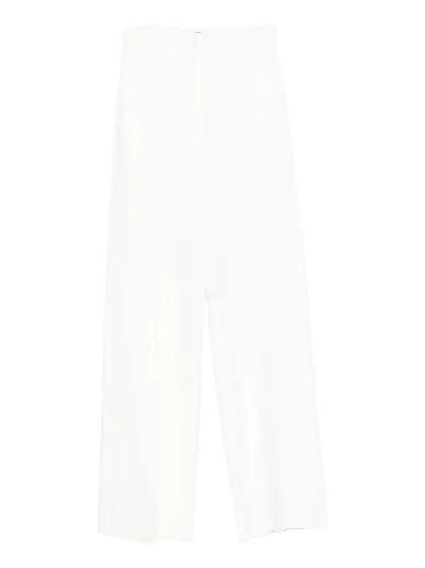 Marella Wide-leg Trousers - White
