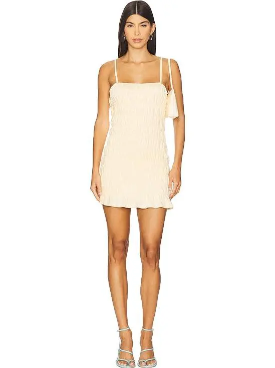 MORE TO COME Janice Mini Dress - Ivory