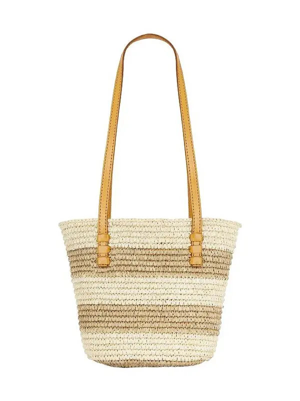 BEMBIEN Mini Bieno Bag - Cream Stripe