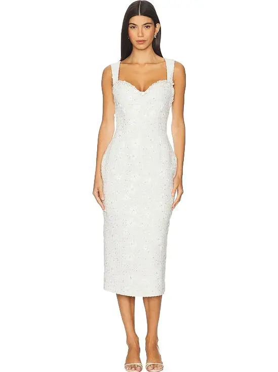 ELLIATT Ellouise Midi Dress - Ivory