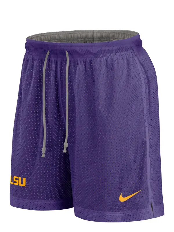 Nike Lsu Tigers Player Dri-fit College Shorts - Purple