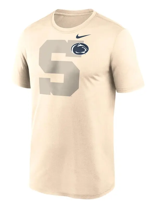 Nike Penn State Campus Legend Shadow Logo Dri-fit College T-shirt - Brown