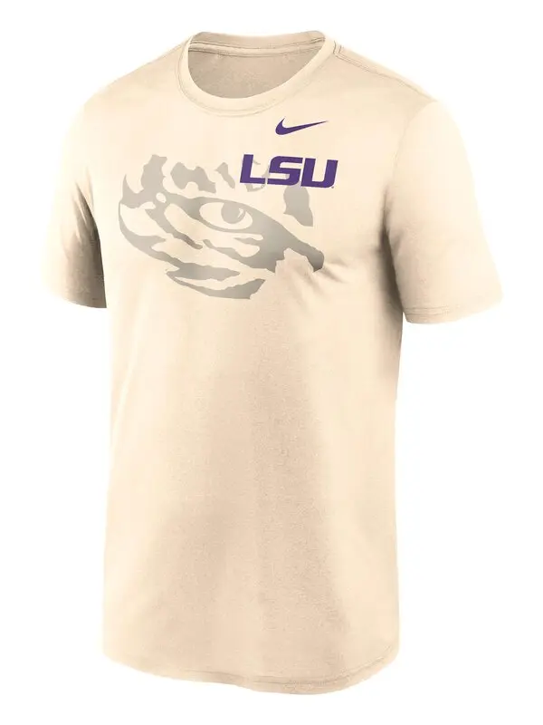 Nike Lsu Campus Legend Shadow Logo Dri-fit College T-shirt - Brown
