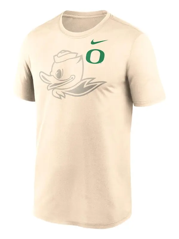 Nike Oregon Campus Legend Shadow Logo Dri-fit College T-shirt - Brown