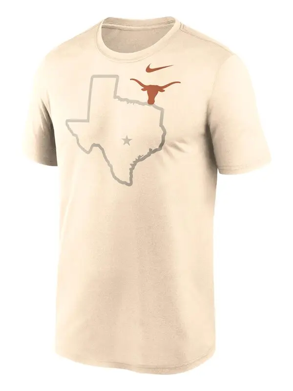 Nike Texas Campus Legend Shadow Logo Dri-fit College T-shirt - Brown