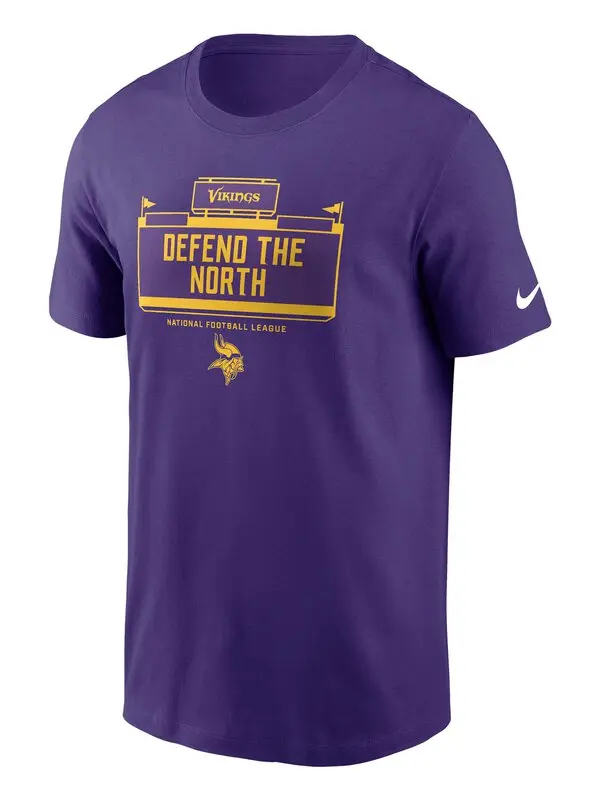 Nike Minnesota Vikings Local Essential Nfl T-shirt - Purple