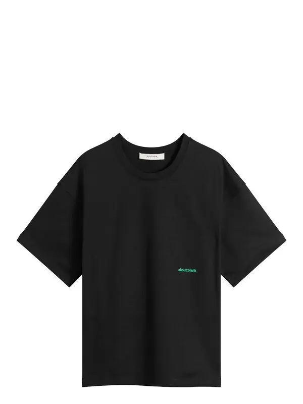 ABOUT:BLANK 20th Anniversary Box T-shirt Presented By - Black/emerald