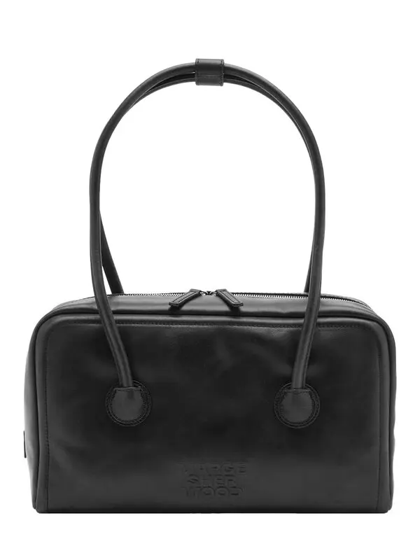 MARGESHERWOOD Soft Boston Bag - Black