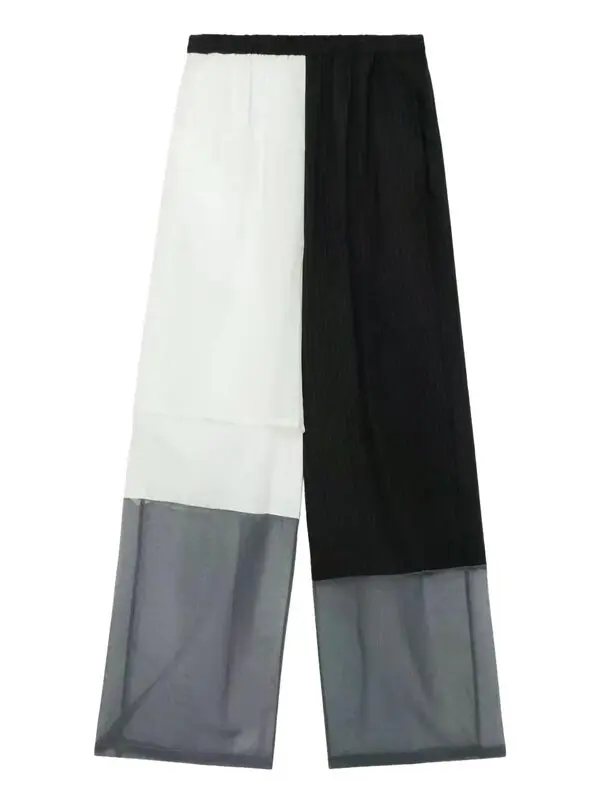 ENFOLD Panelled Trousers - Black