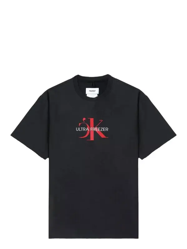 DOUBLET Ultra Freezer Logo T-shirt - Black