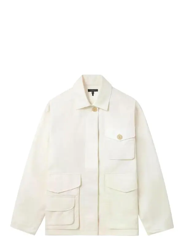 Rag & Bone Button-fastening Jacket - White