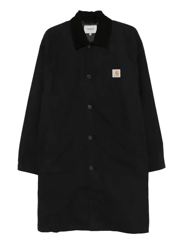 Carhartt Work In Progress Webster Button-fastening Coat - Black