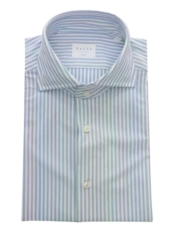 XACUS Striped Shirt - Blue